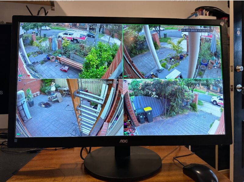 How to install camera in double story house? Leave it to the experts.