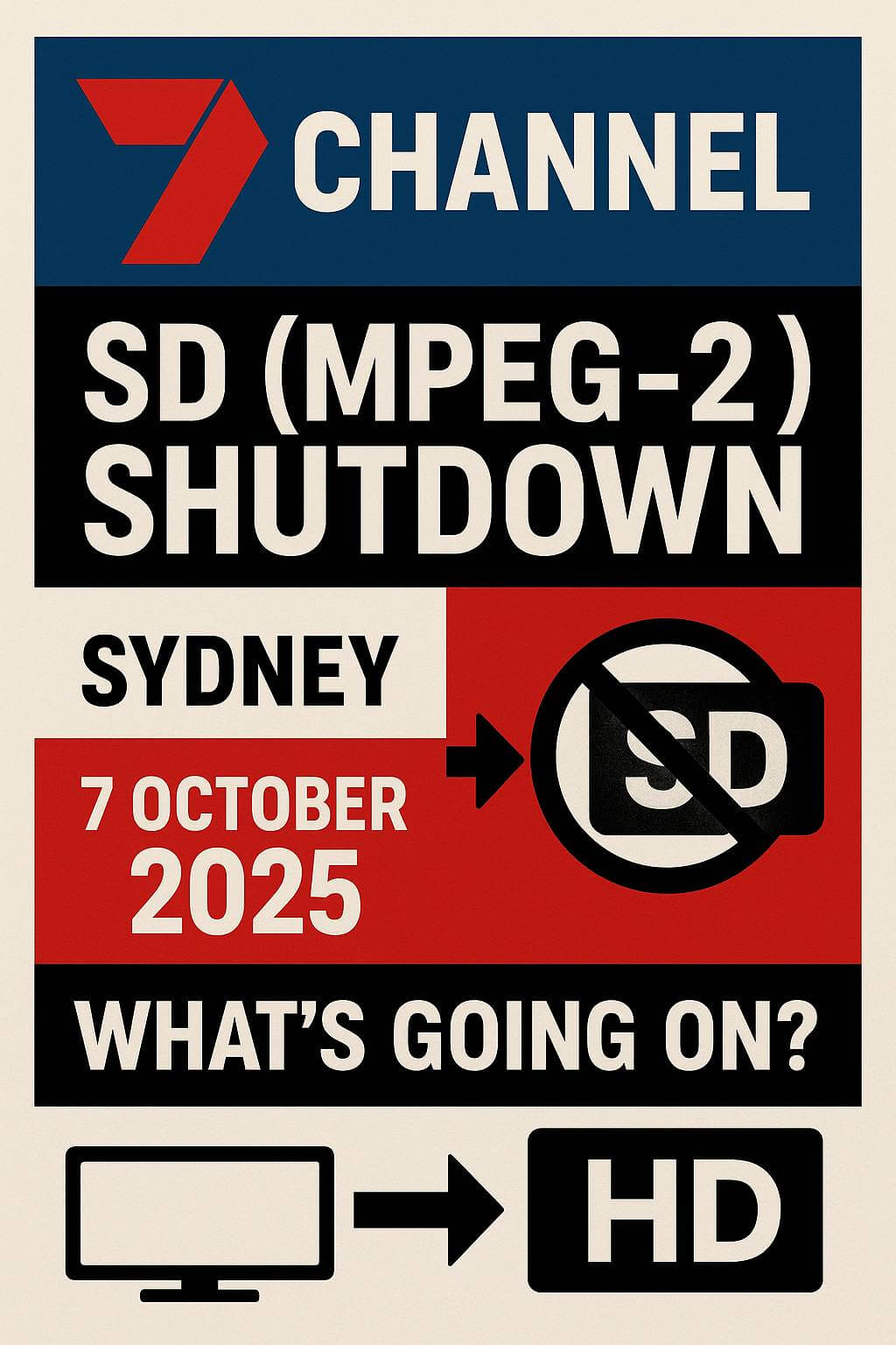 Channel 7 SD Shutdown in Sydney: What You Need to Know