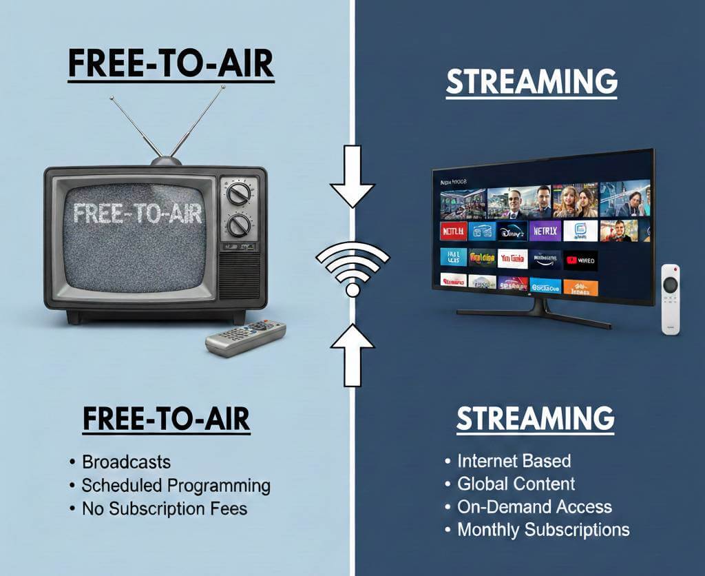 Free-to-Air vs Streaming: Why You Still Need a Good TV Antenna